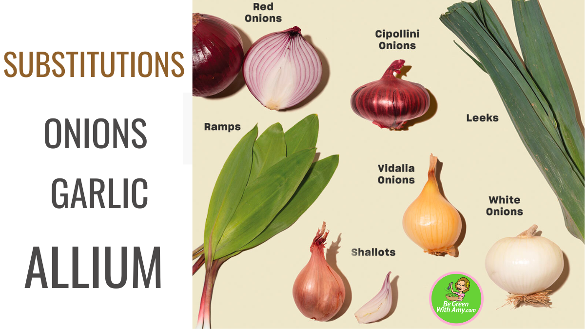 No Onions or Garlic? No Problem! Substitutes For Taste Aversions or ...